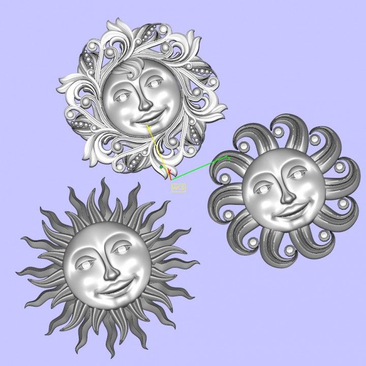 3D Printable sun by Dmitry Tishchenkov