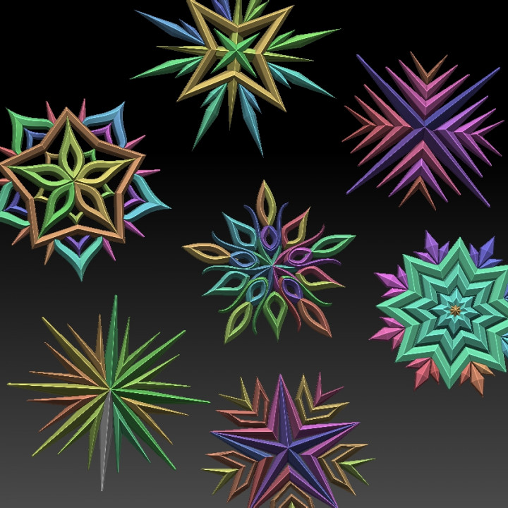 3D Printable star by Dmitry Tishchenkov