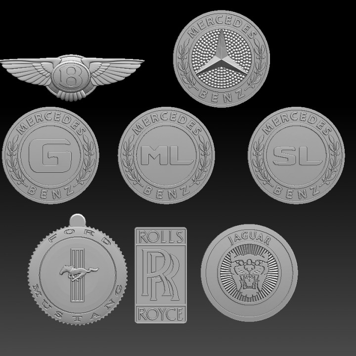 3D Printable logo by Dmitry Tishchenkov