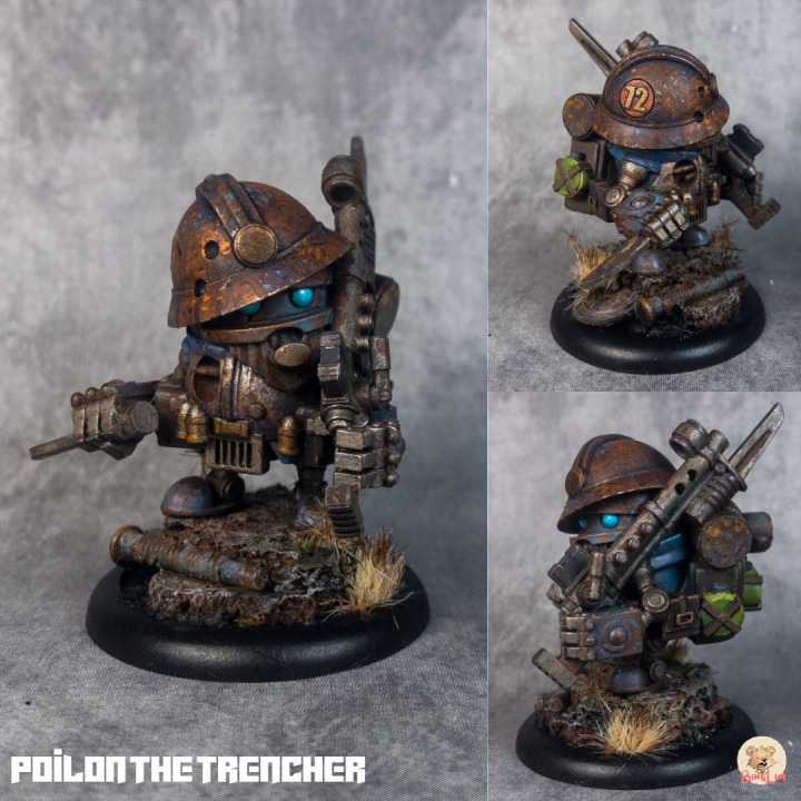 3D Printable WARPOD Rigger 'Batch-72' (Bings Batch) Last Patrol by ...