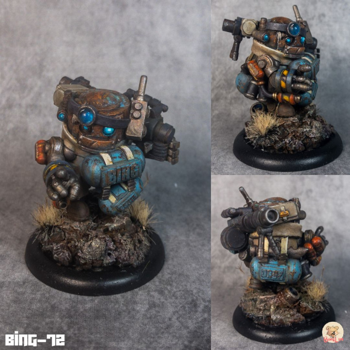 3D Printable WARPOD Rigger 'Batch-72' (Bings Batch) Last Patrol by ...