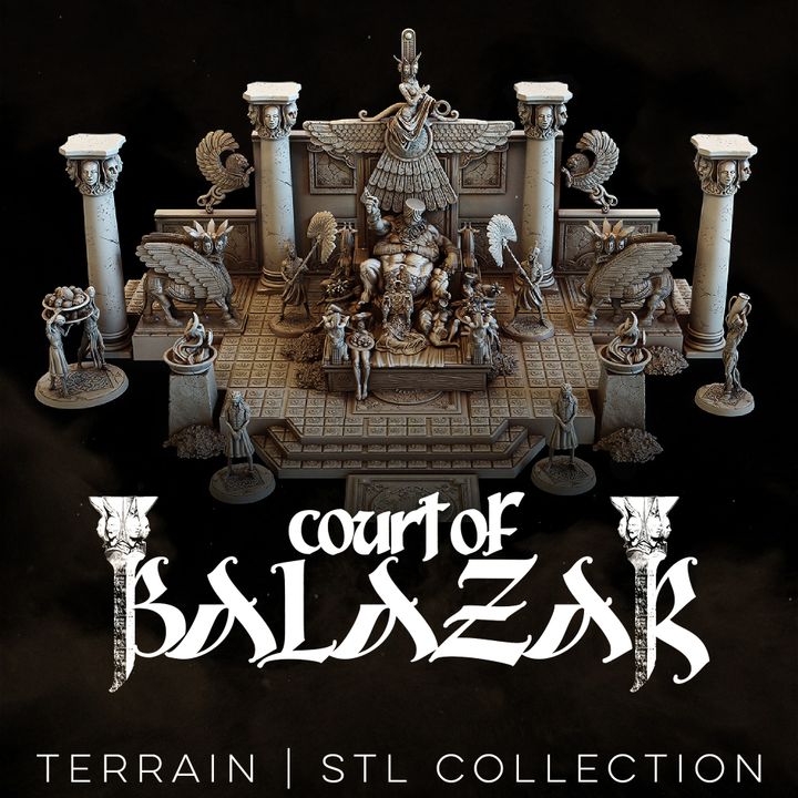 3D Printable Palace of Pleasure - Terrain Collection | Balazar's ...