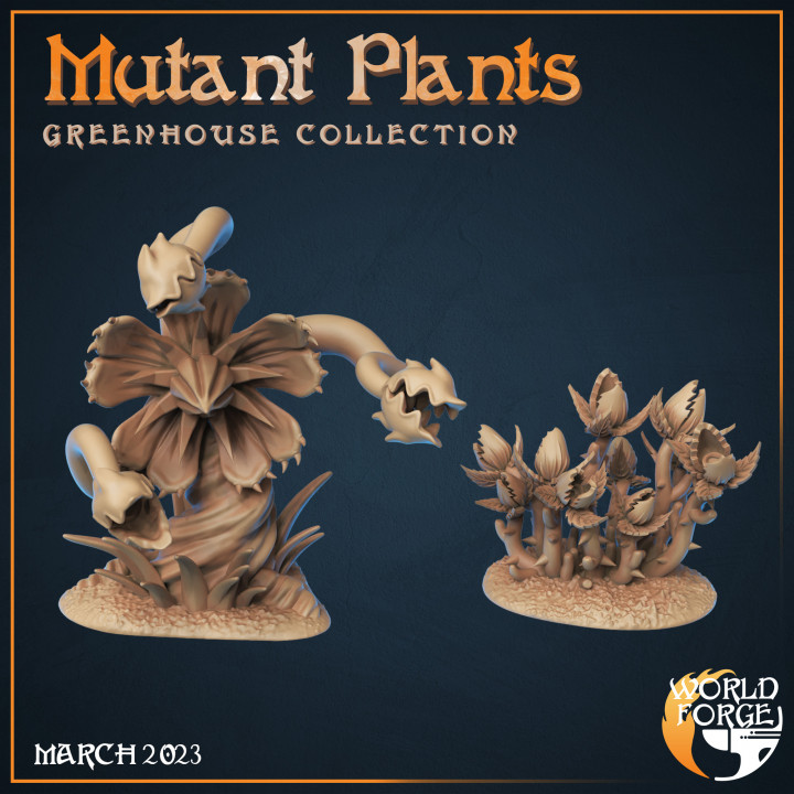 Descargar Mutant Plants x2 de World Forge Miniatures