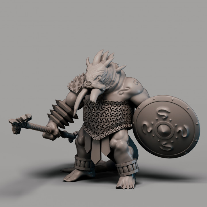 3D Printable Something from the Deep - Cerberus Kraken, Sharks ...