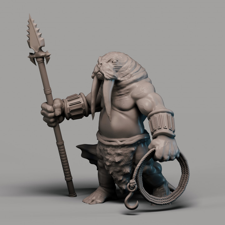 3D Printable Something from the Deep - Cerberus Kraken, Sharks ...