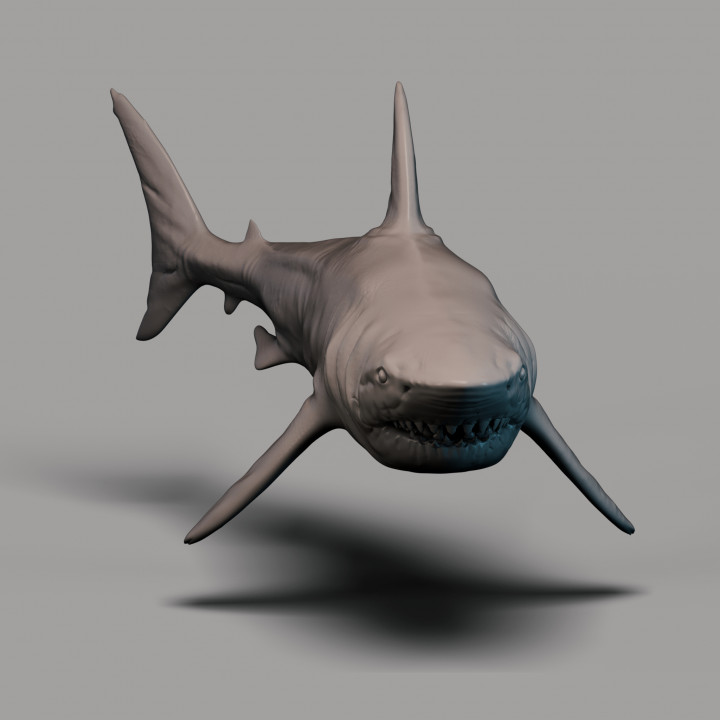 3D Printable Something from the Deep - Cerberus Kraken, Sharks ...