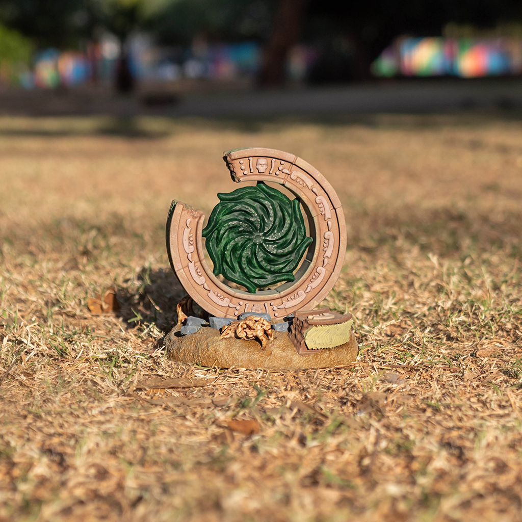 3D Printable Prehispanic Portal by Black Skull Studio