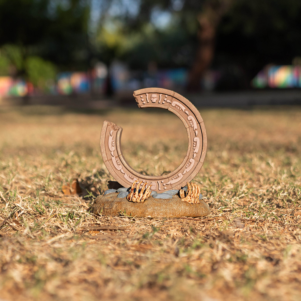 3D Printable Prehispanic Portal by Black Skull Studio