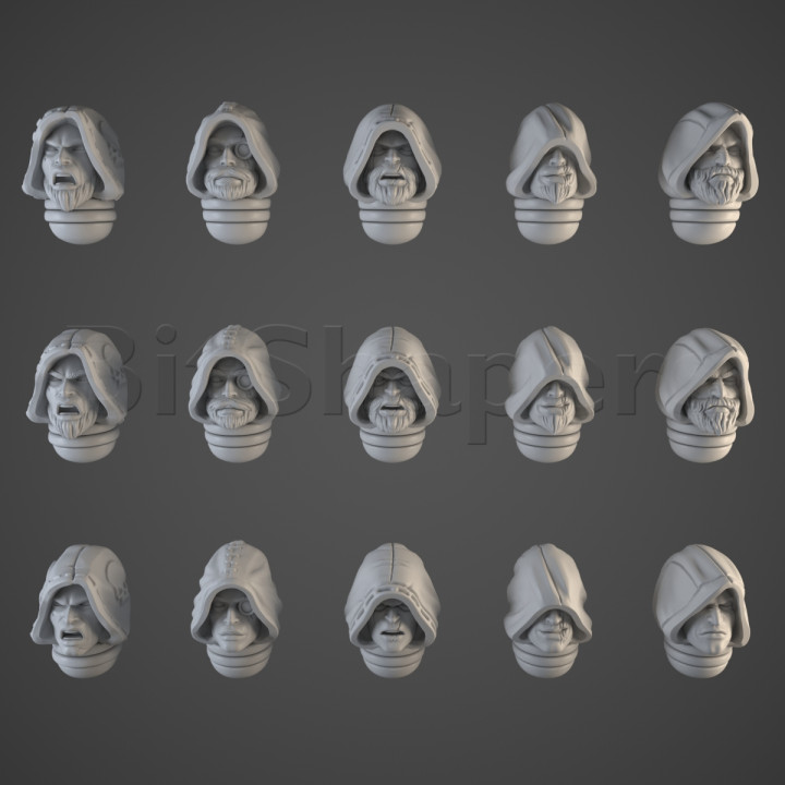 3D Printable Interstellar Marines Hoodies Pack 01 by ErmyanArts