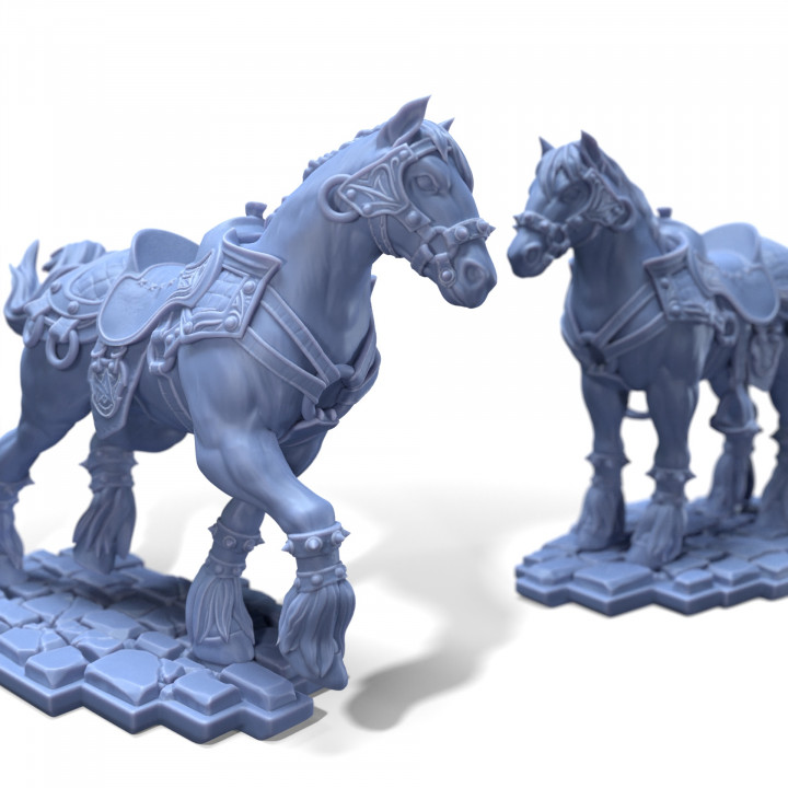 3D Printable The Steed by Alex Kolakowski