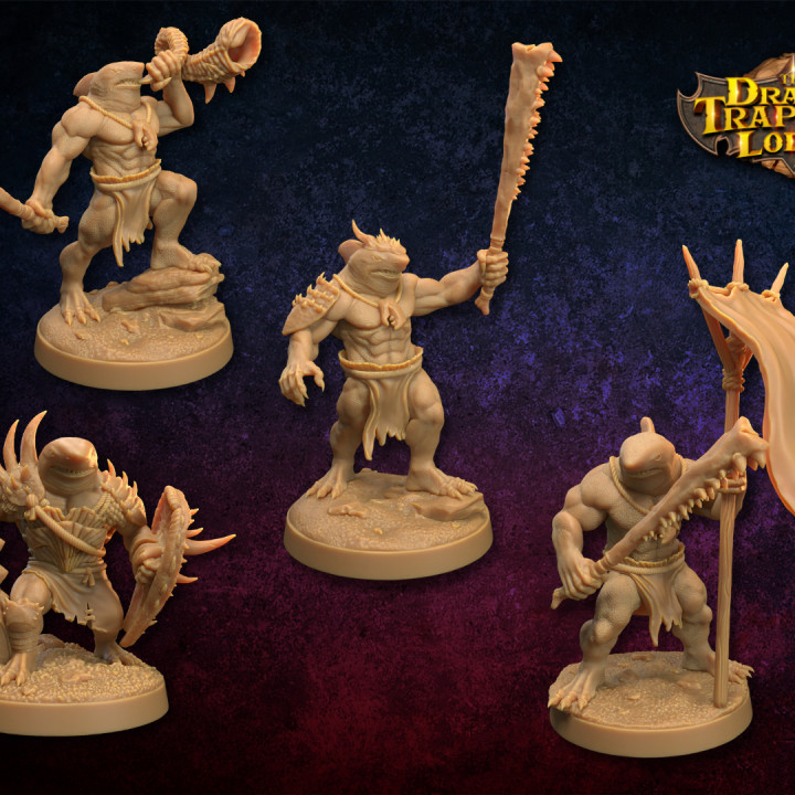 3D Printable Malitaga Command Group | Plus Upgrades | PRESUPPORTED ...