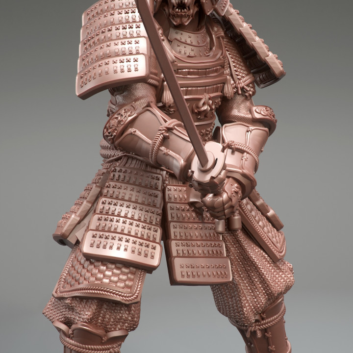 3D Printable Samurai by 3DArtGuy