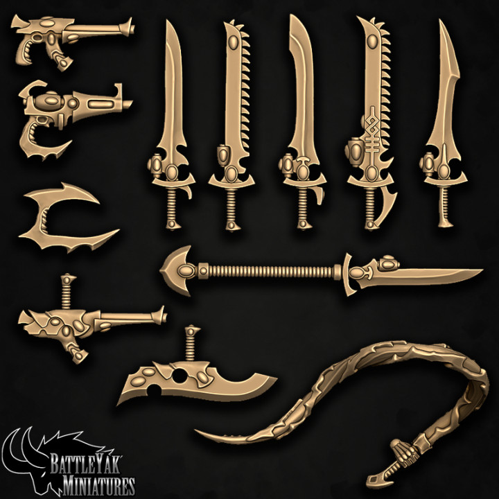 3D Printable Starweaver Strand Guardian C by Battle Yak Miniatures