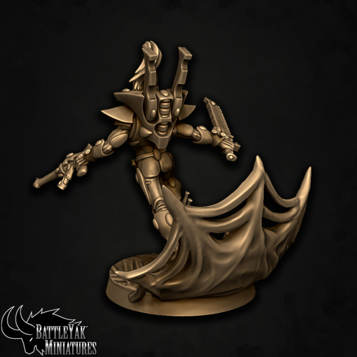 3D Printable Starweaver Strand Guardian C by Battle Yak Miniatures