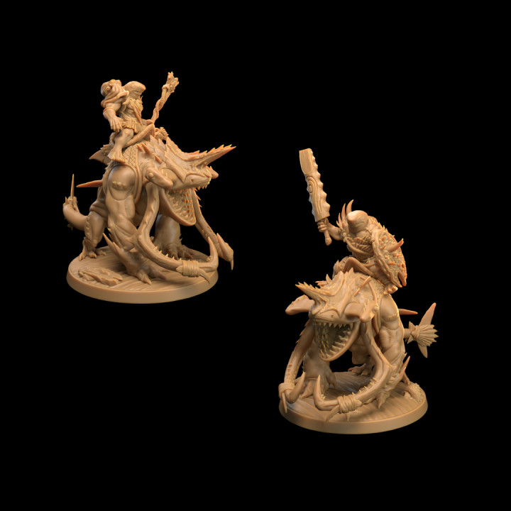 3D Printable The Sea Lords Tide Army | Soldier Tier | PRESUPPORTED ...