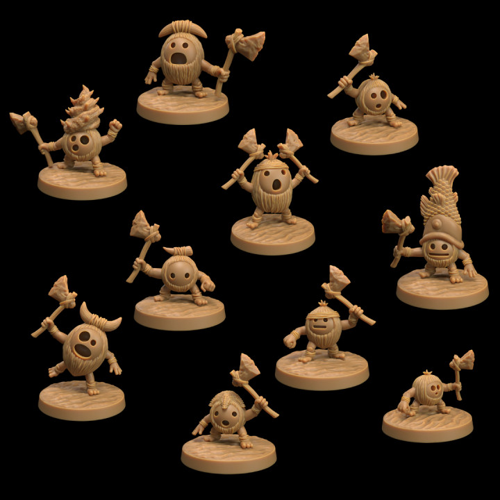 3D Printable The Sea Lords Tide Army | Soldier Tier | PRESUPPORTED ...