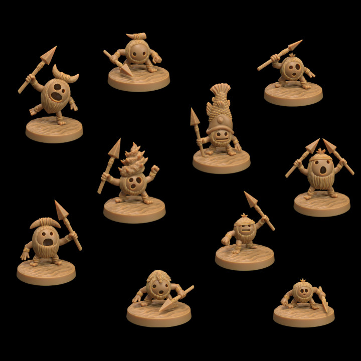 3D Printable The Sea Lords Tide Army | Soldier Tier | PRESUPPORTED ...