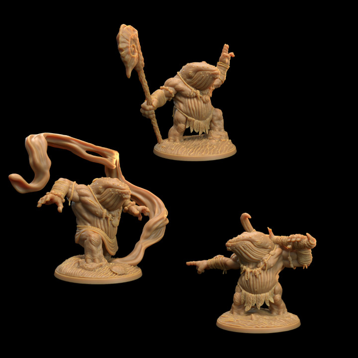 3D Printable The Sea Lords Tide Army | Soldier Tier | PRESUPPORTED ...