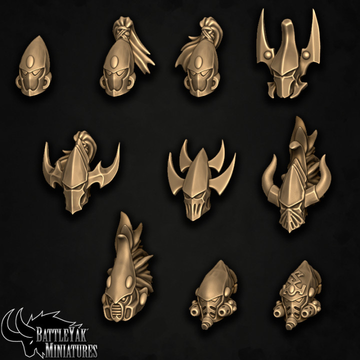 3D Printable Starweaver Strand Guardian F by Battle Yak Miniatures