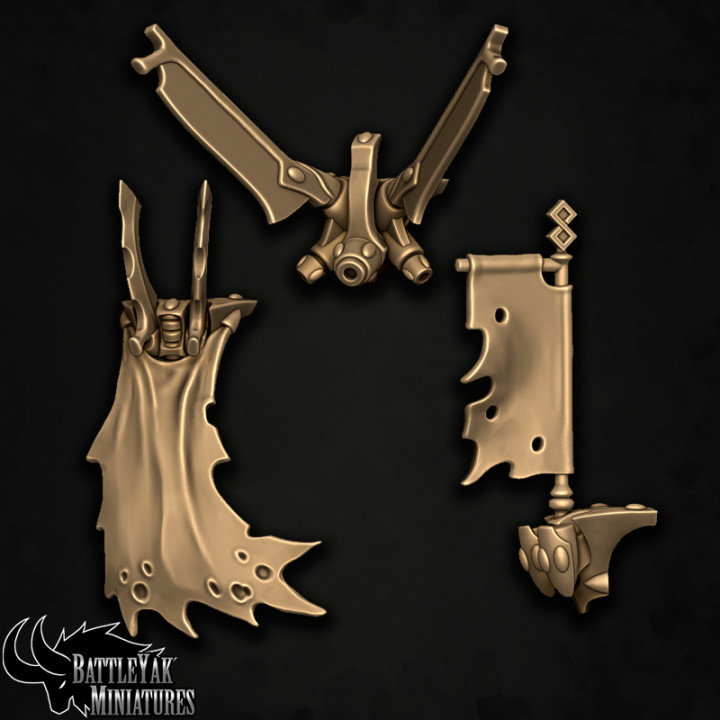 3D Printable Starweaver Strand Guardian F by Battle Yak Miniatures