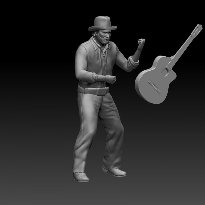 3D Printable musician by Dmitry Tishchenkov