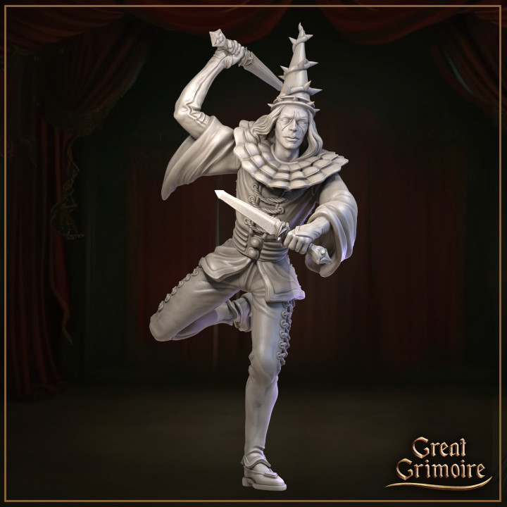 3d Printable Harlequins By Great Grimoire