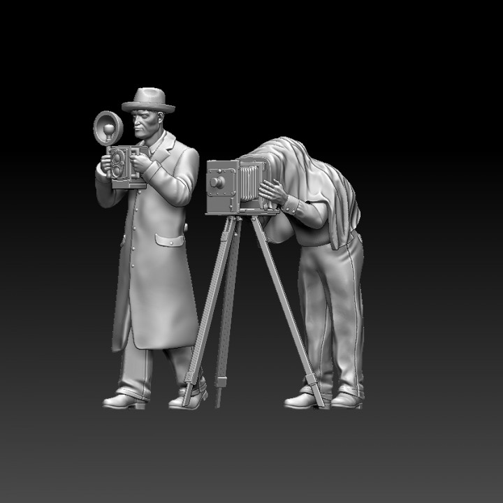 3D Printable photographer by 3Dimontis