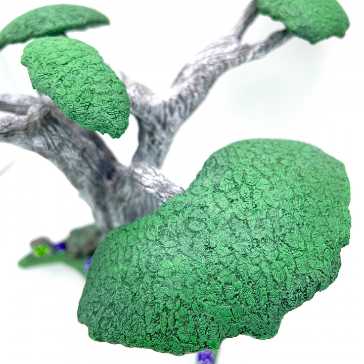 3D Printable Set of 3 Wild Forest (Tree) by Custom Miniature Maker