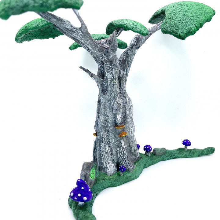 3D Printable Set of 3 Wild Forest (Tree) by Custom Miniature Maker