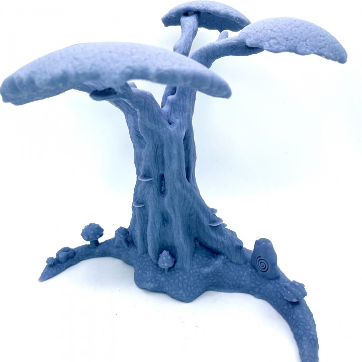 3D Printable Set of 3 Wild Forest (Tree) by Custom Miniature Maker