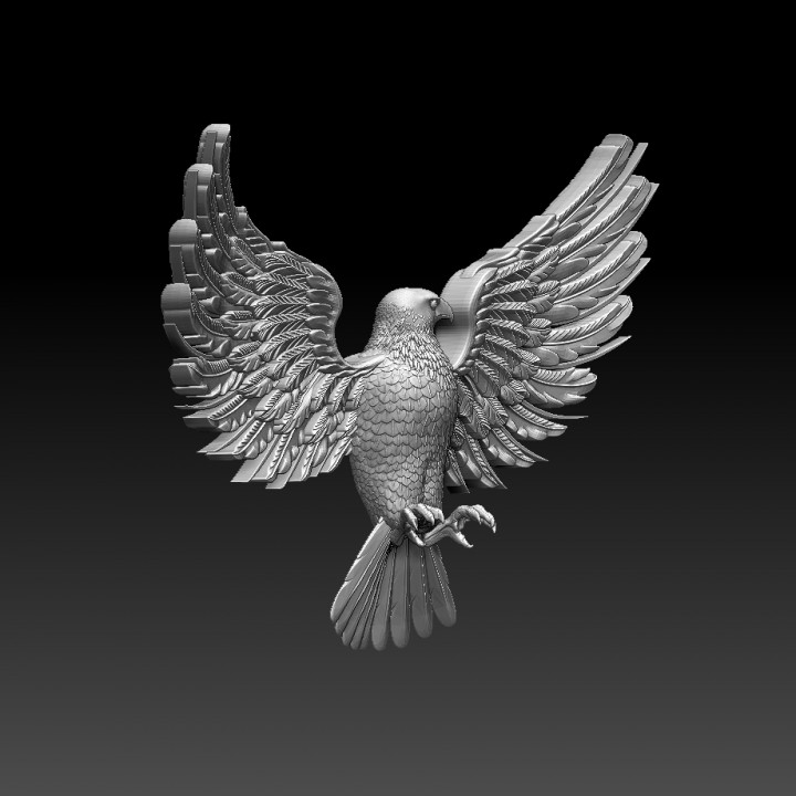 3D Printable bird by Dmitry Tishchenkov