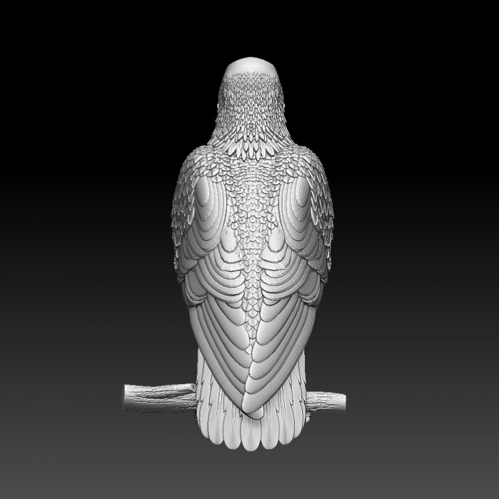 3D Printable bird by 3Dimontis