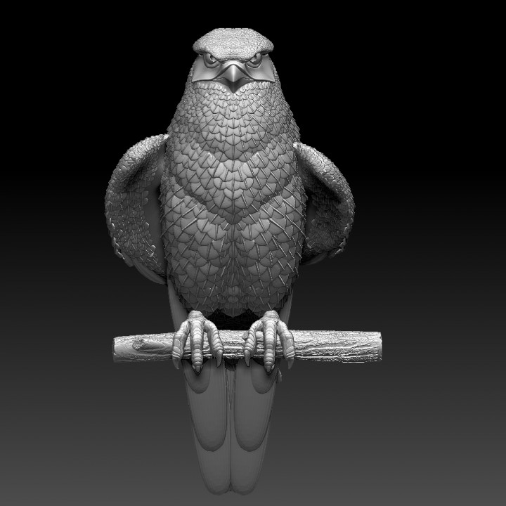 3D Printable bird by 3Dimontis