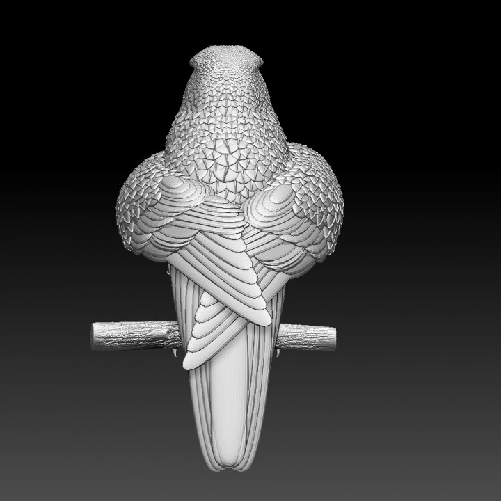 3D Printable bird by 3Dimontis