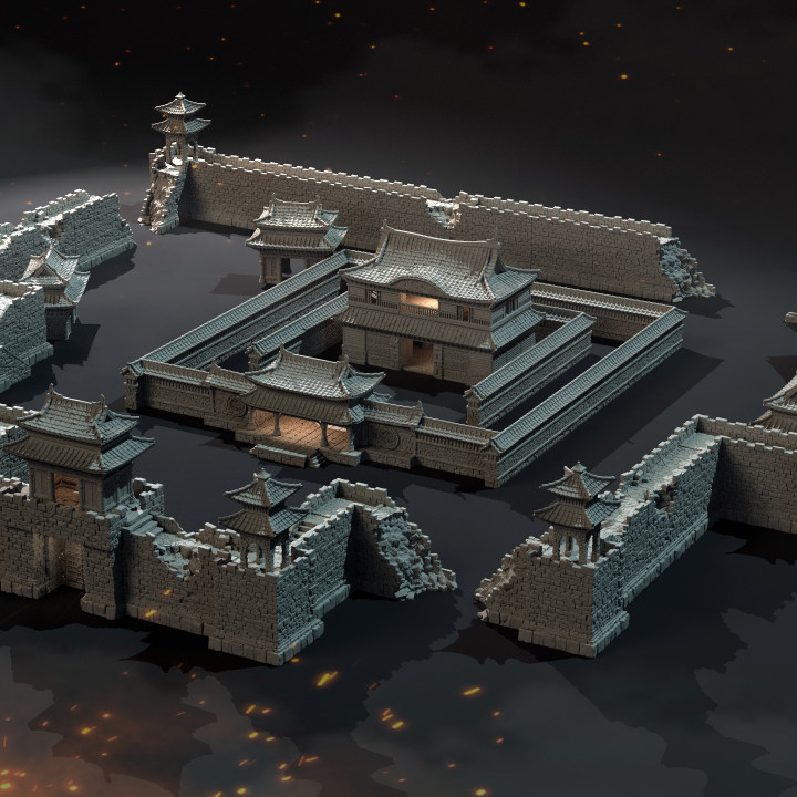 3D Printable -Sunrise Castle Assault- Project by forgottenlootstudio