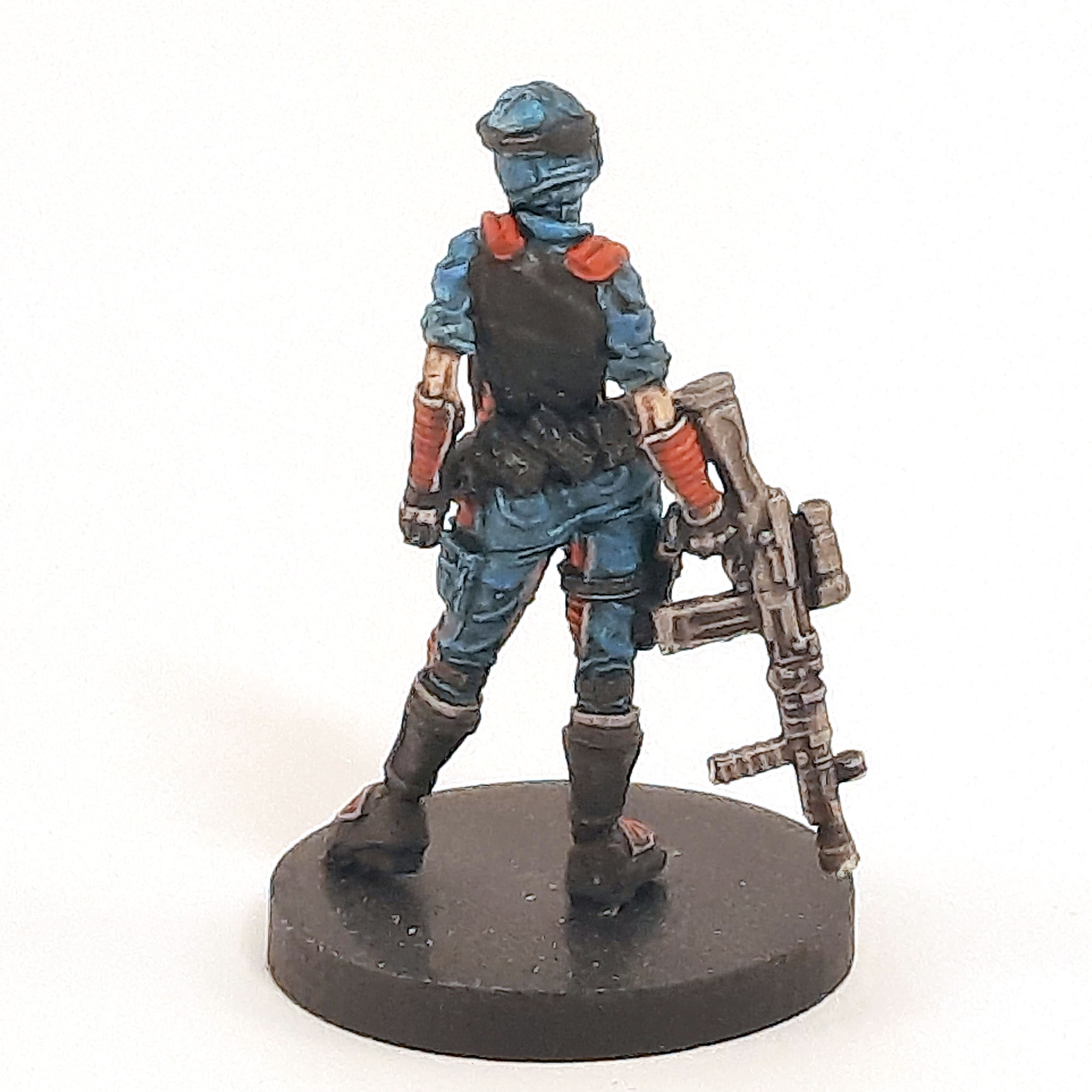 3D Printable Elite 'Cartoon' Trooper, Female Pose 1 by Dark-Platypus Studio