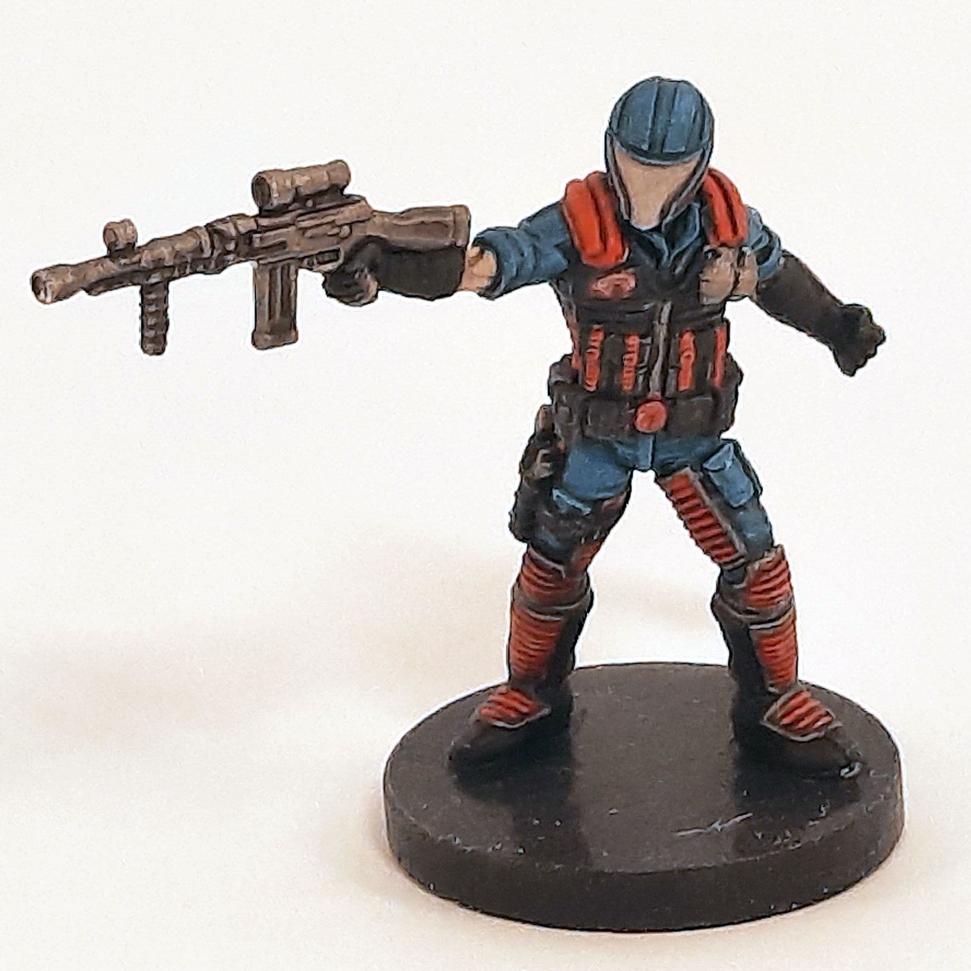 3D Printable Elite 'Cartoon' Trooper, Male Pose 2 by Dark-Platypus Studio