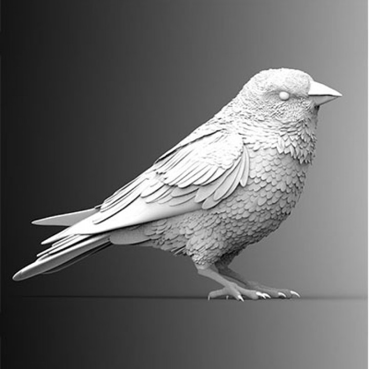 3D Printable bird by 3Dimontis