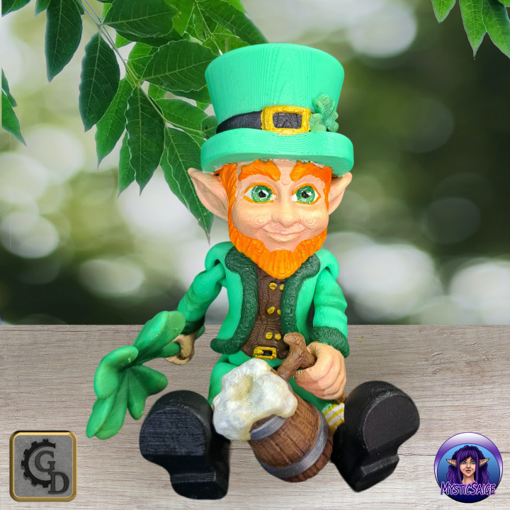 3D Printable Leprechaun by MysticSaige