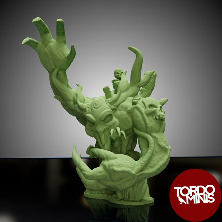 3D Printable Norse Demons: Fimier Druid and corpse golem (10mm) by ...