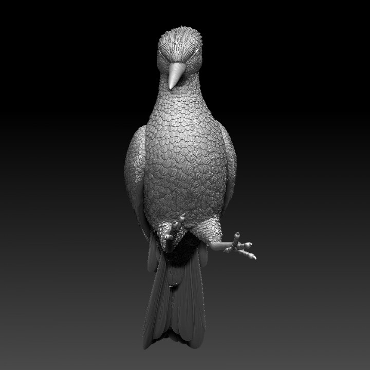 3D Printable woodpecker by Dmitry Tishchenkov