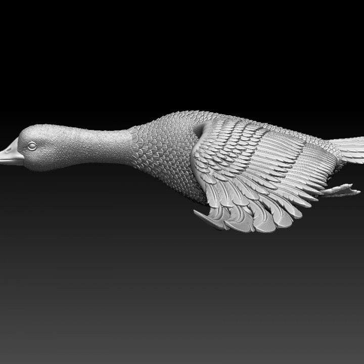 3D Printable bird by Dmitrii Tishchenkov