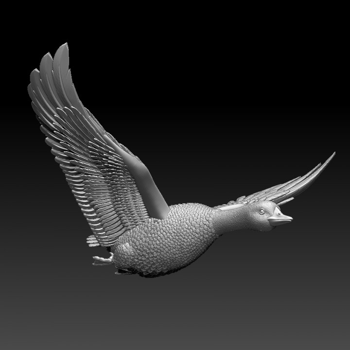 3D Printable bird by Dmitry Tishchenkov
