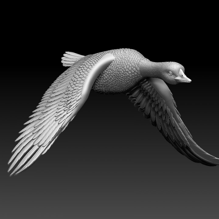3D Printable bird by 3Dimontis