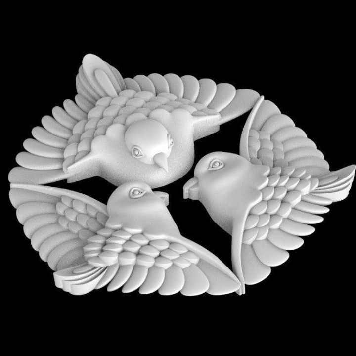 3D Printable bird by 3Dimontis