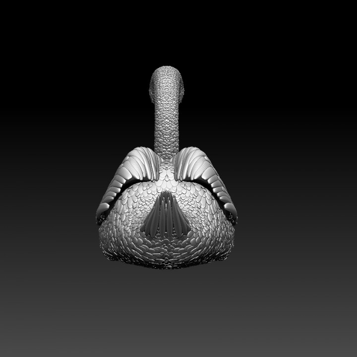 3D Printable swan by Dmitry Tishchenkov