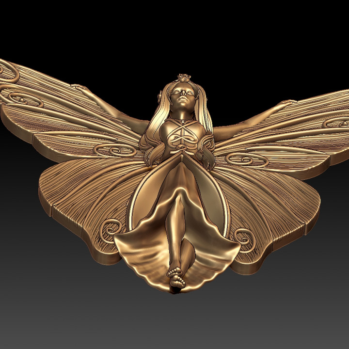 3D Printable fairy by Dmitrii Tishchenkov