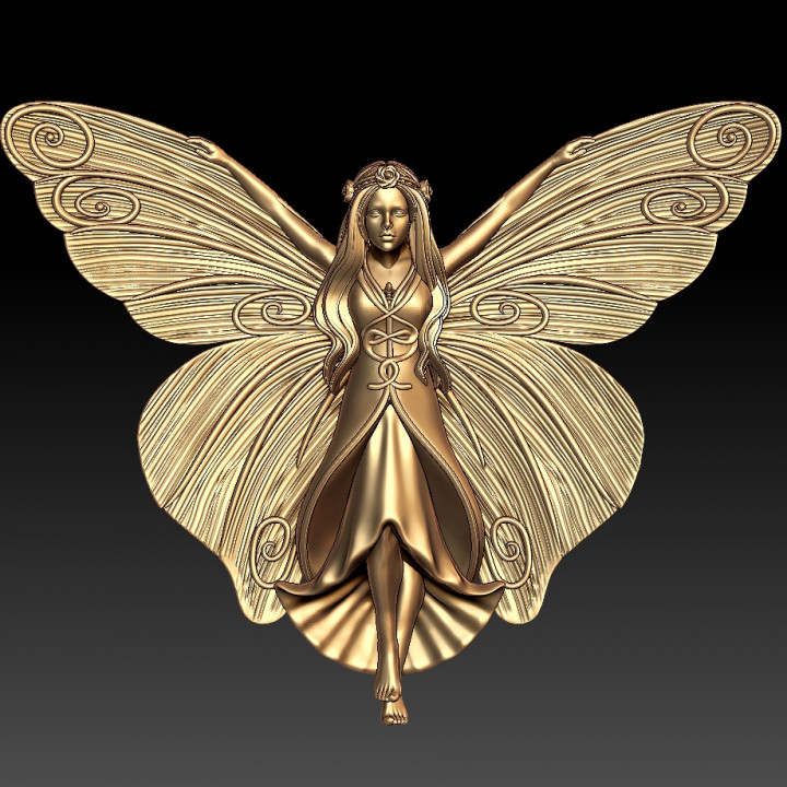 3D Printable fairy by Dmitrii Tishchenkov