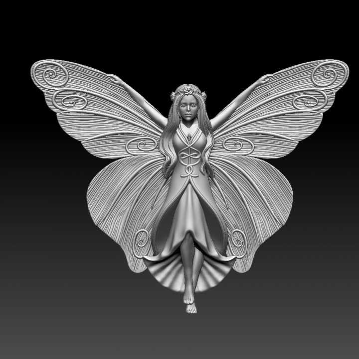 3D Printable fairy by Dmitrii Tishchenkov