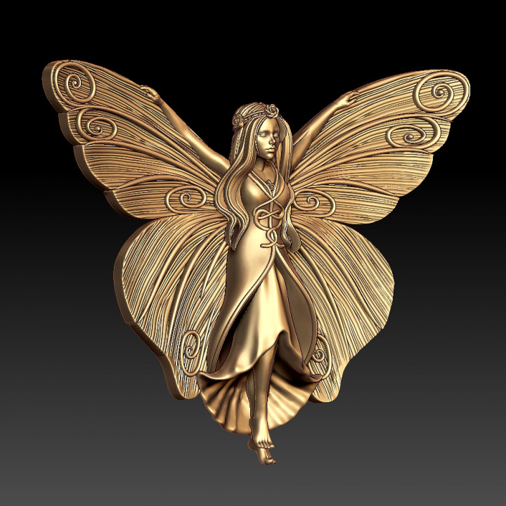 3D Printable fairy by Dmitrii Tishchenkov